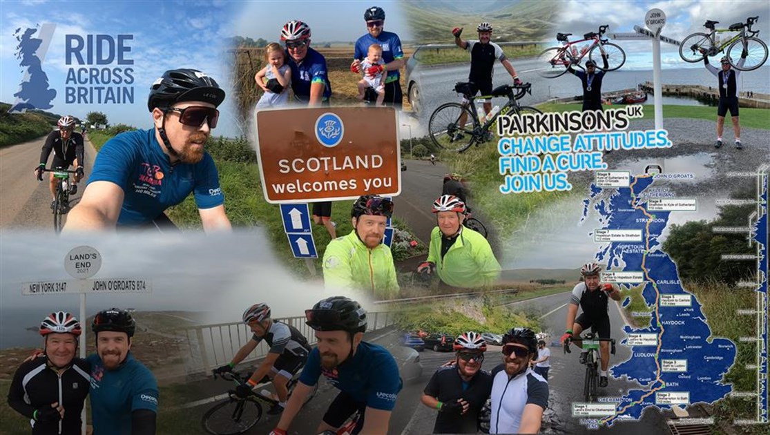 Matthew Dunford is fundraising for Parkinson’s UK