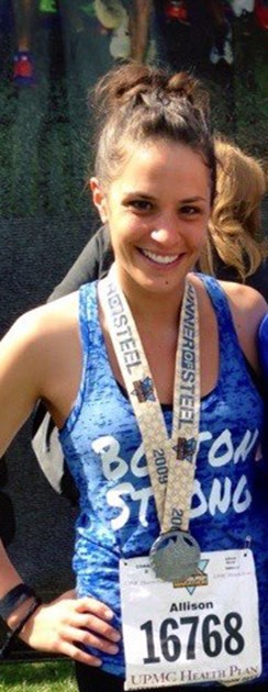 Allison Duval is fundraising for Tommy’s, the pregnancy and baby charity