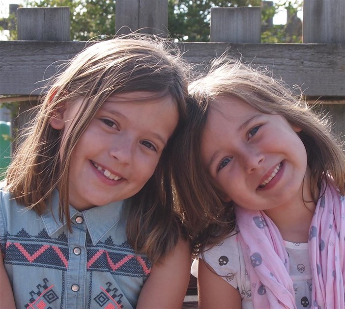 Matilda and Heidi Atkins is fundraising for Solving Kids’ Cancer UK