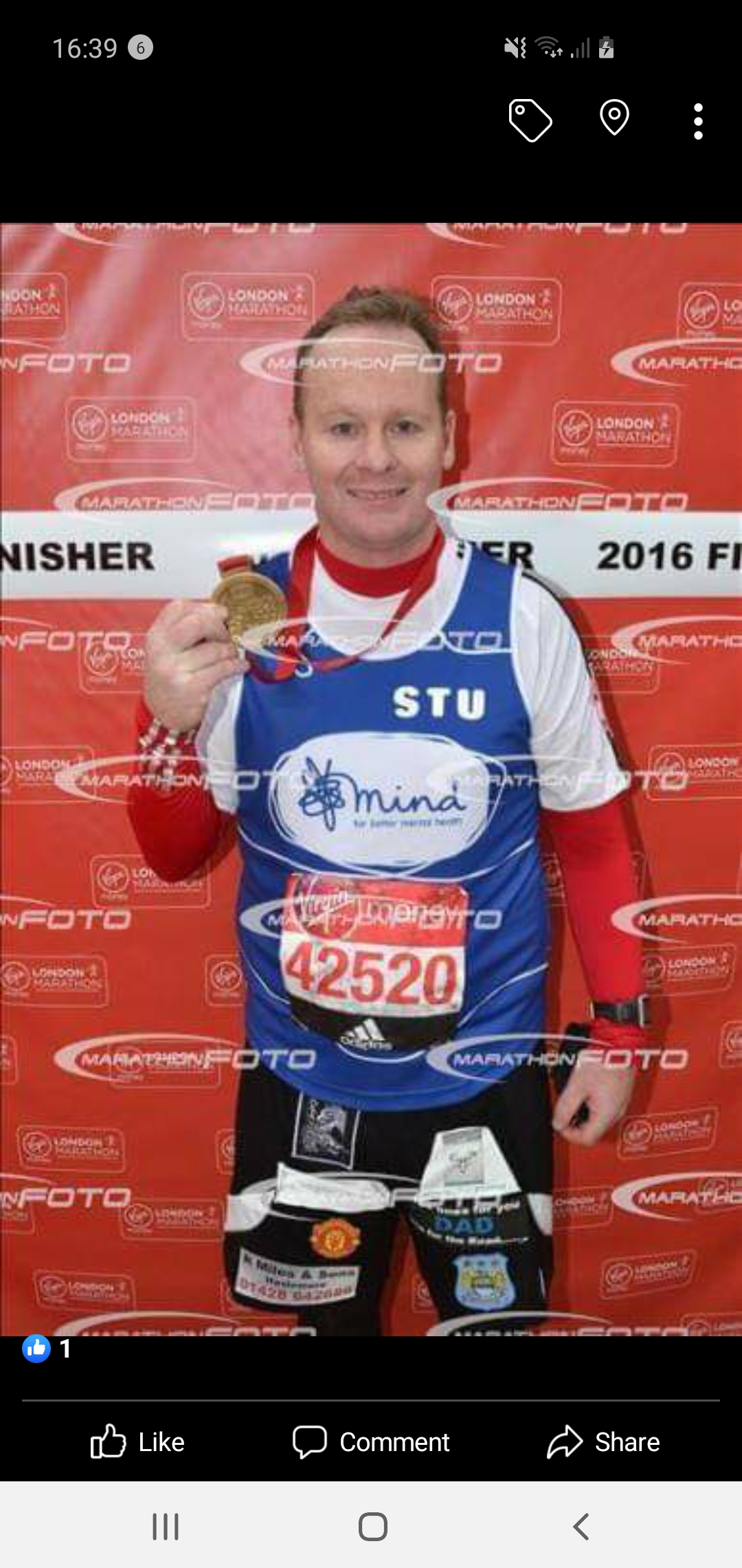 Stuart Burt is fundraising for Mind