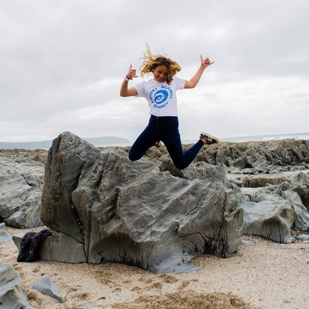 Georgia Buckley is fundraising for Surfers Against Sewage