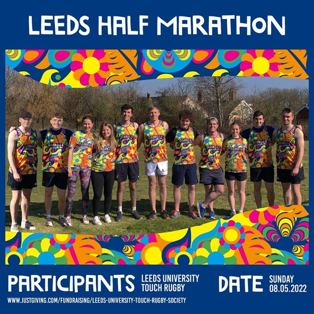 Leeds University Touch Rugby Society is fundraising for The OddBalls ...