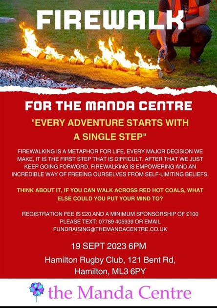 Elaine Gilliland is fundraising for The Manda Centre