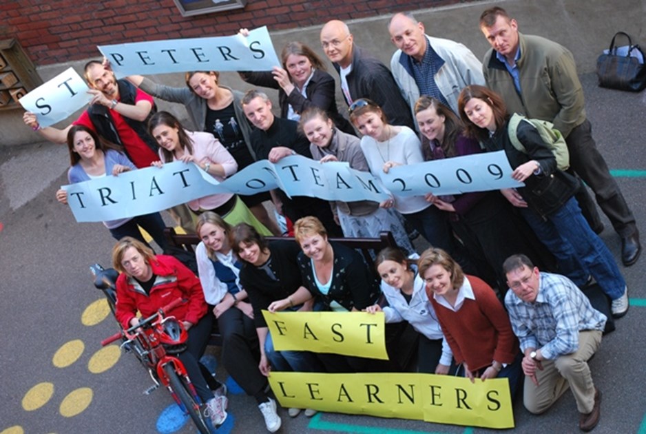 Nigel Gerald is fundraising for St Peter's PTA