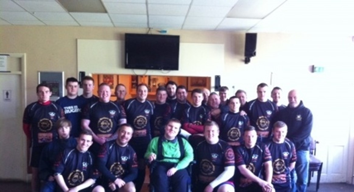 Colne & Nelson RUFC is fundraising for Muscular Dystrophy UK