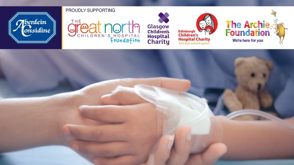 Jade Shepperdson is fundraising for Glasgow Children’s Hospital Charity