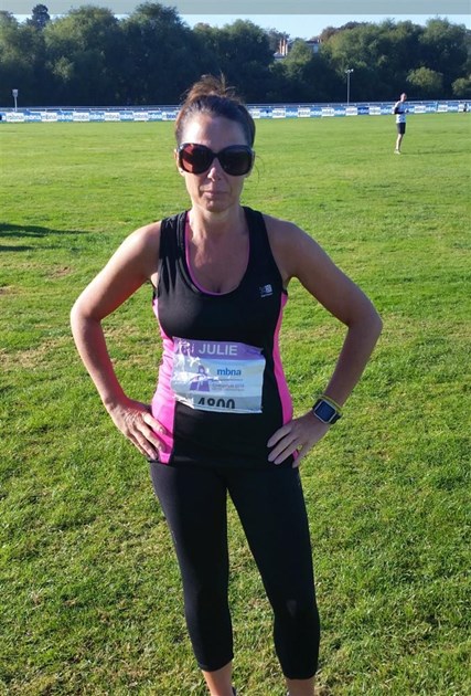 Julie Goodall is fundraising for Pink Sisters Staffs Charity