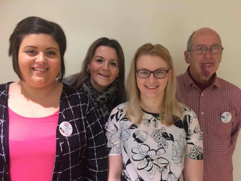 Tesco Welshpool is fundraising for Caudwell Children