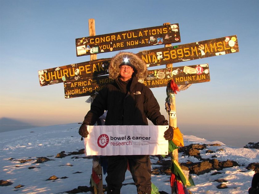 Nicholas Jones Is Fundraising For Bowel Research Uk