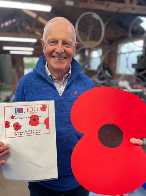 Michael Meaney is fundraising for The Royal British Legion