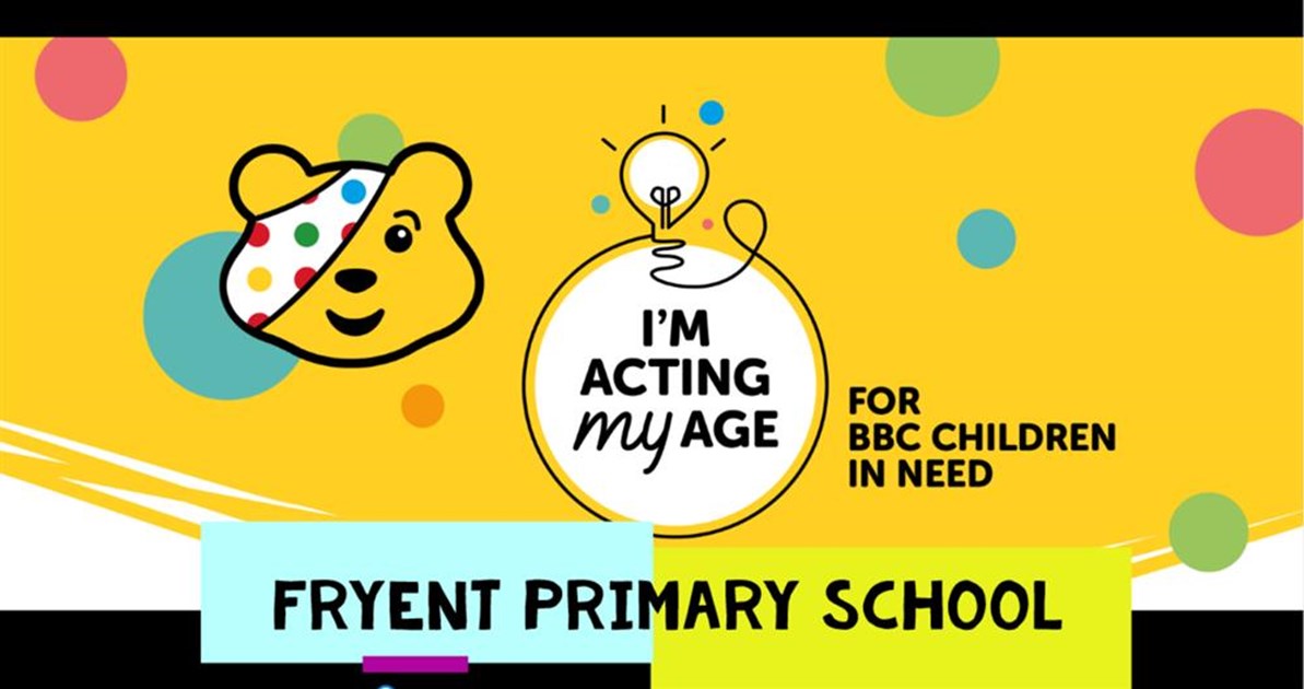 Fryent Primary is fundraising for BBC Children in Need