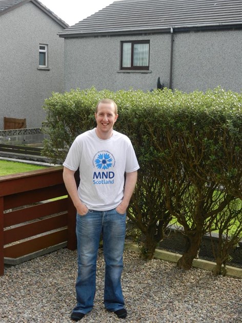John Drever is fundraising for MND Scotland