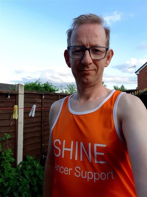 Richard Booth is fundraising for Shine Cancer Support