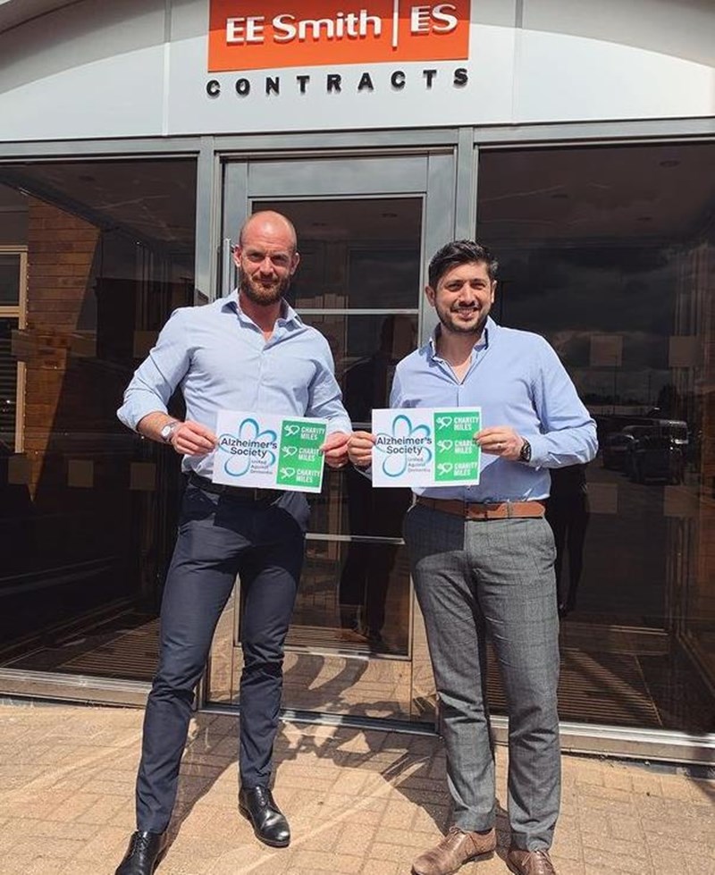 EE Smith Contracts Ltd is fundraising for Alzheimer's Society