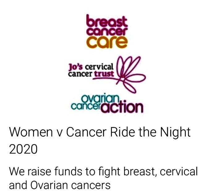 Heidi Davis is fundraising for Women v Cancer Ride the Night 2020