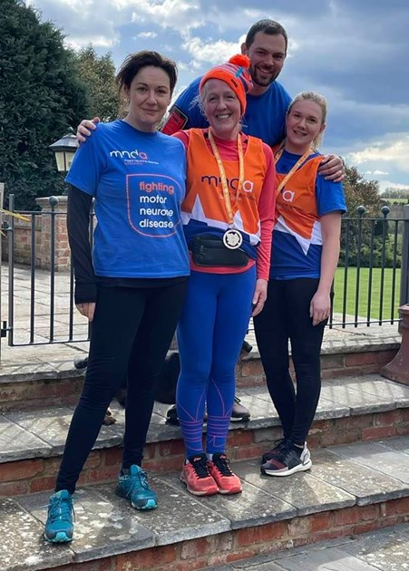 Margaret Clinton is fundraising for Motor Neurone Disease Association