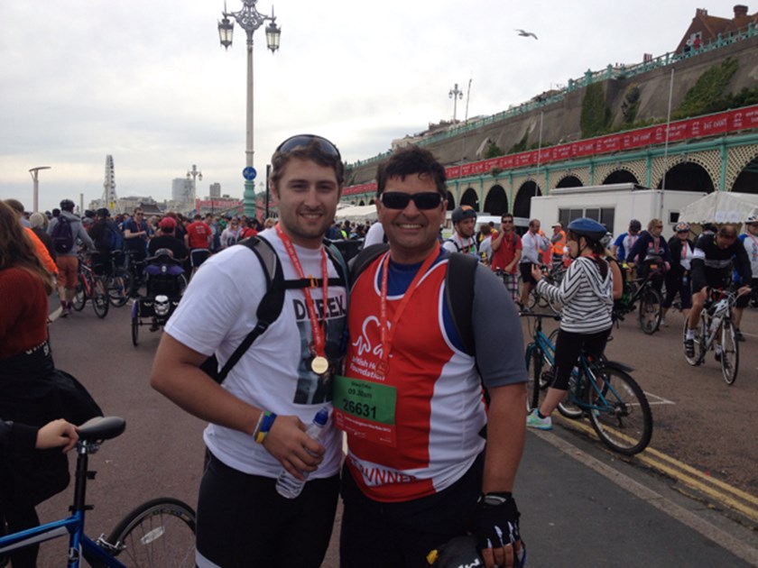 Andy Howe is fundraising for British Heart Foundation