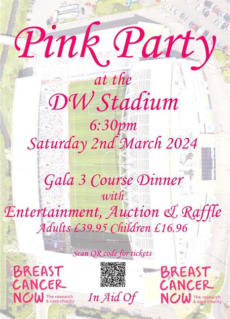 Angela Ratcliffe is fundraising for Breast Cancer Now