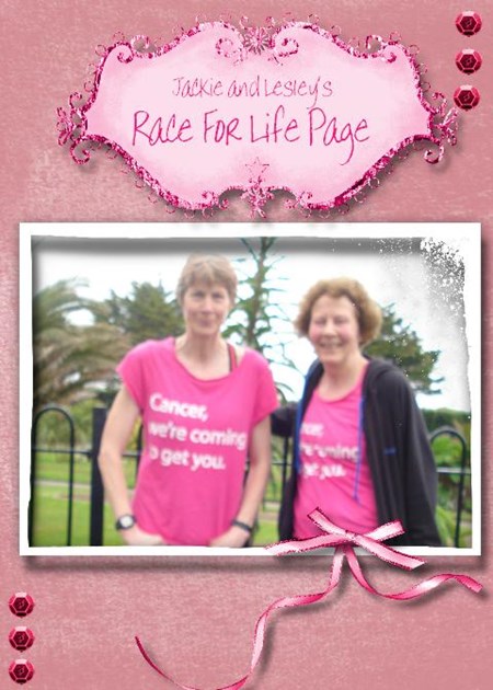 jackie cope is fundraising for Cancer Research UK