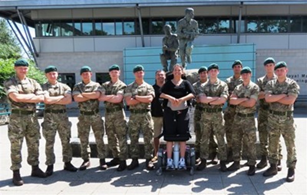 Anna Bury is fundraising for RMA - The Royal Marines Charity