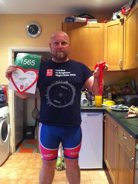 Jason Cleary is fundraising for British Heart Foundation