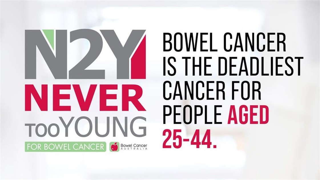 Anthony Simonsen is fundraising for Bowel Cancer Australia