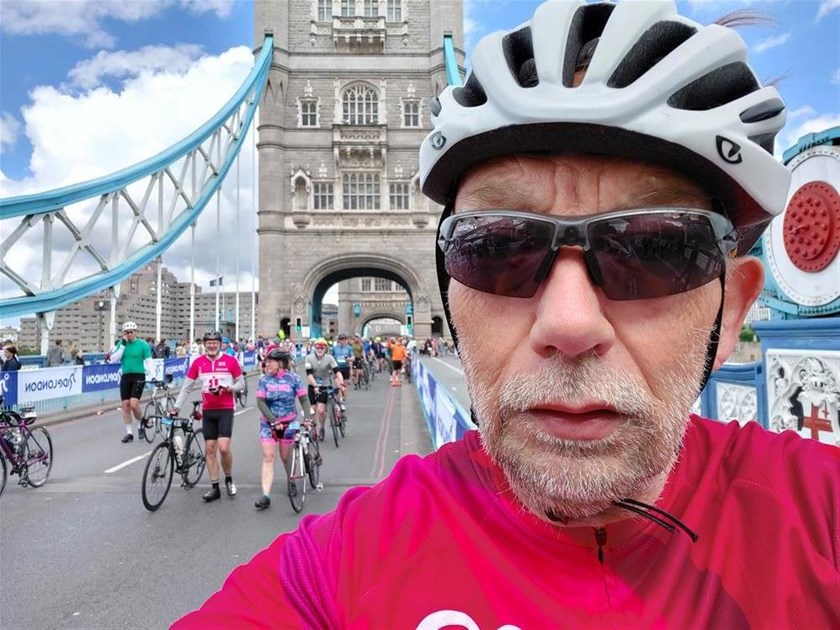 Ray Paice is fundraising for Samaritans