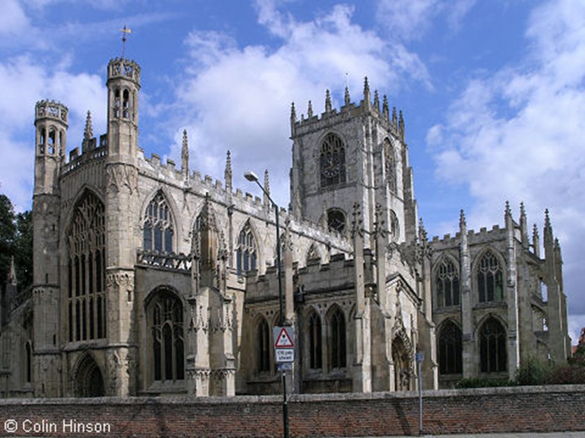 simon gower is fundraising for St Mary's Church, Beverley