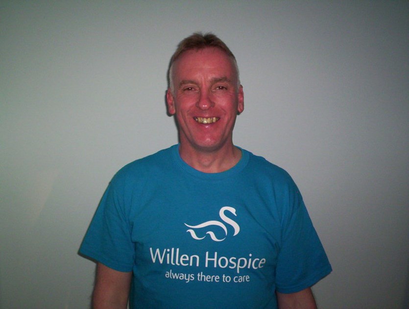 Peter Scannell is fundraising for Willen Hospice