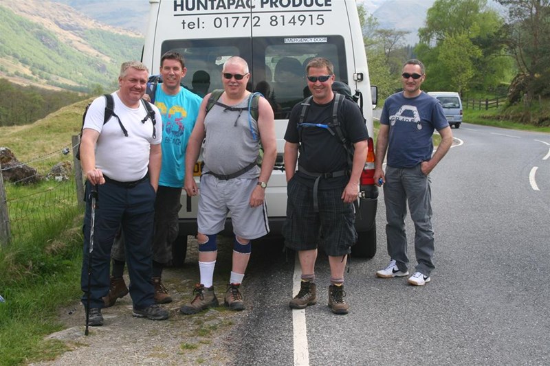 huntapac produce is fundraising for North West Air Ambulance