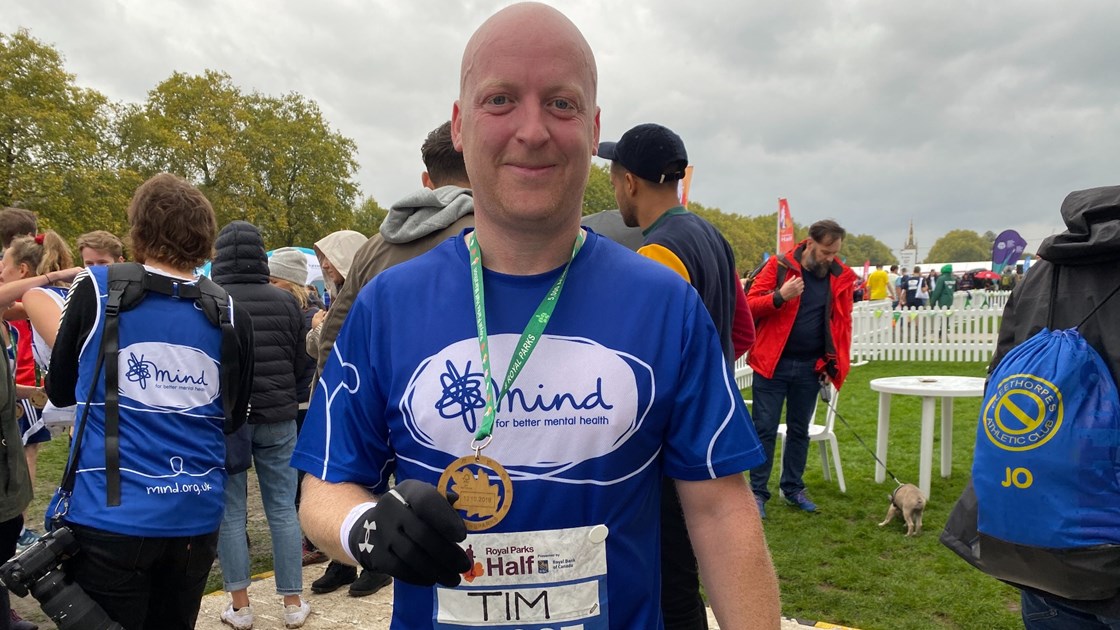 Tim Bradley-Cooper is fundraising for Diabetes UK