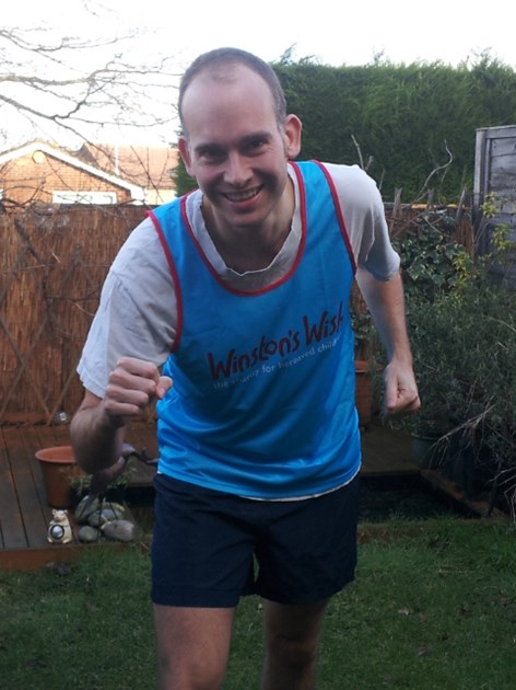 Hugh Townsend is fundraising for Winston's Wish