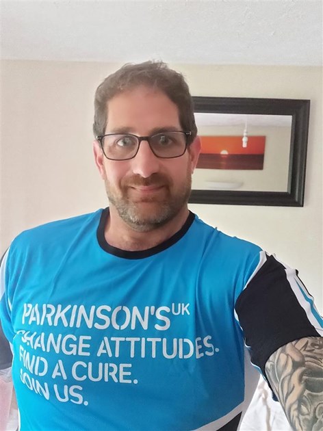 Adam Evanson is fundraising for Parkinson’s UK
