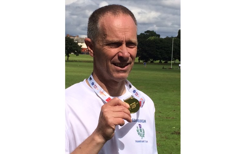 David Mushet is fundraising for Transplant Sport UK