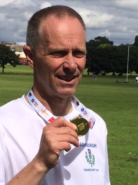 David Mushet is fundraising for Transplant Sport UK