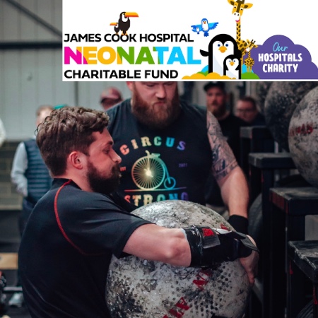 Rhys Henry is fundraising for South Tees Hospitals Charity