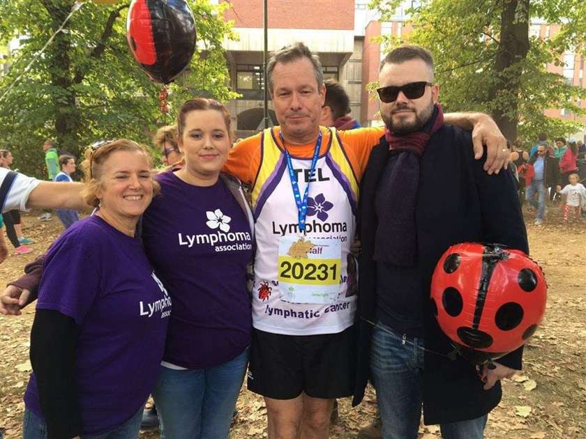 Terry Randall is fundraising for Lymphoma Action