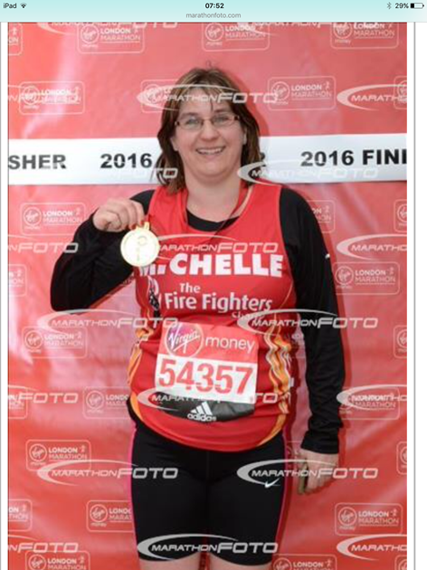 Michelle Barnes is fundraising for Fire Fighters Charity