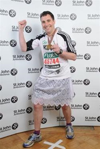 Kevin Sefton is fundraising for St John Ambulance
