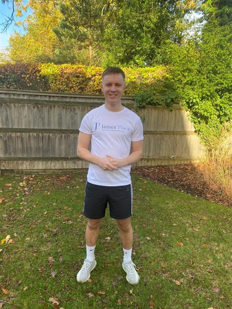 Ben Goddard is fundraising for James' Place Charity