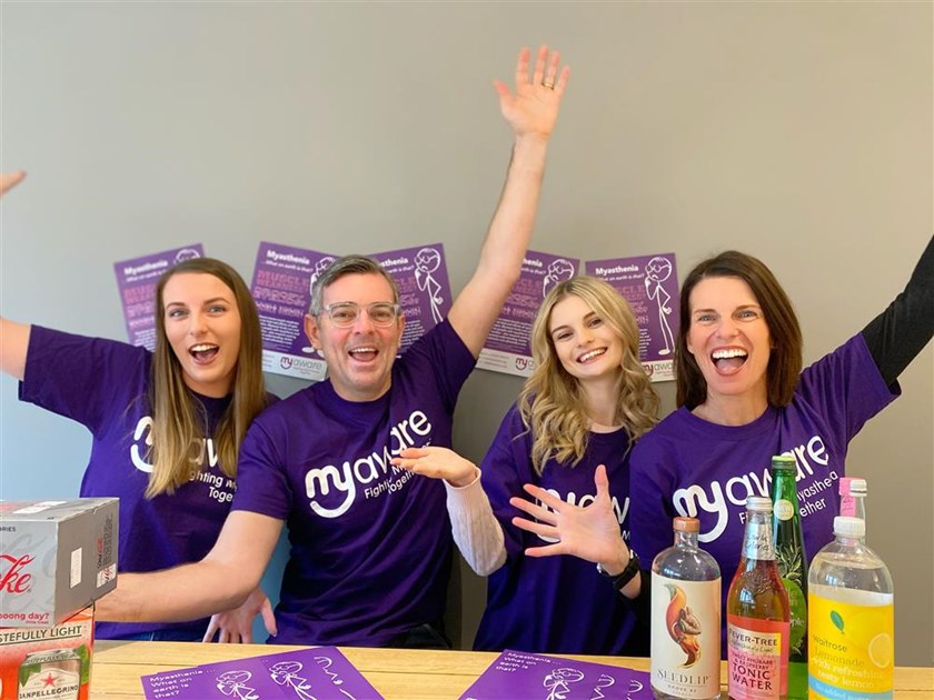 Ellie Trott is fundraising for Myaware - Fighting Myasthenia Together