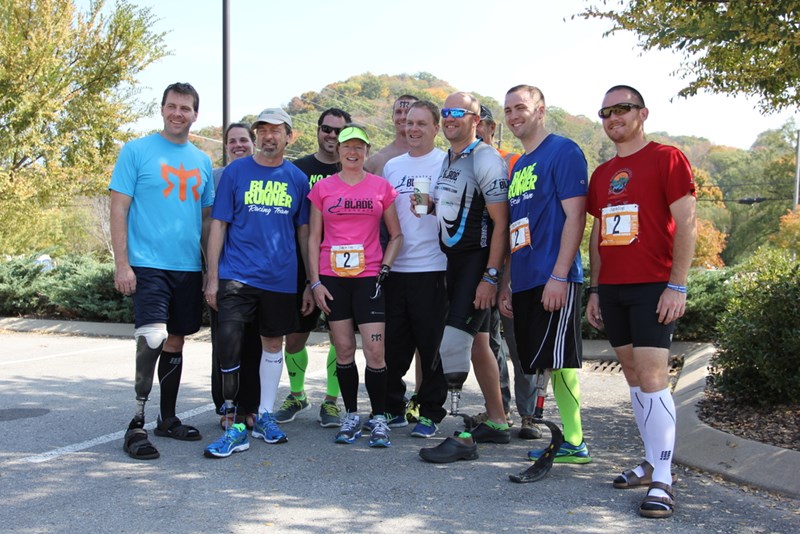 Russell Tromans is fundraising for Amputee Blade Runners