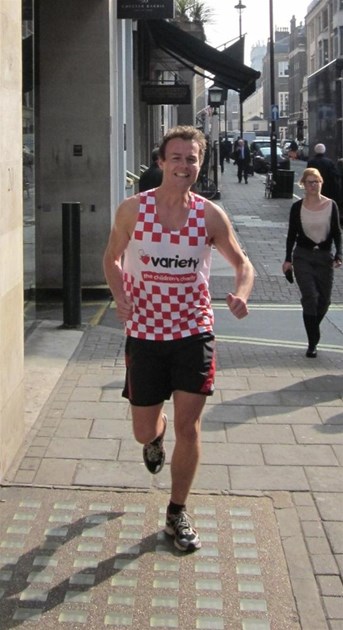 Tom Brierley is fundraising for Variety, the Children's Charity