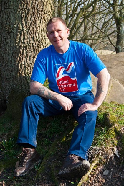 Chris Parfitt is fundraising for Blind Veterans UK