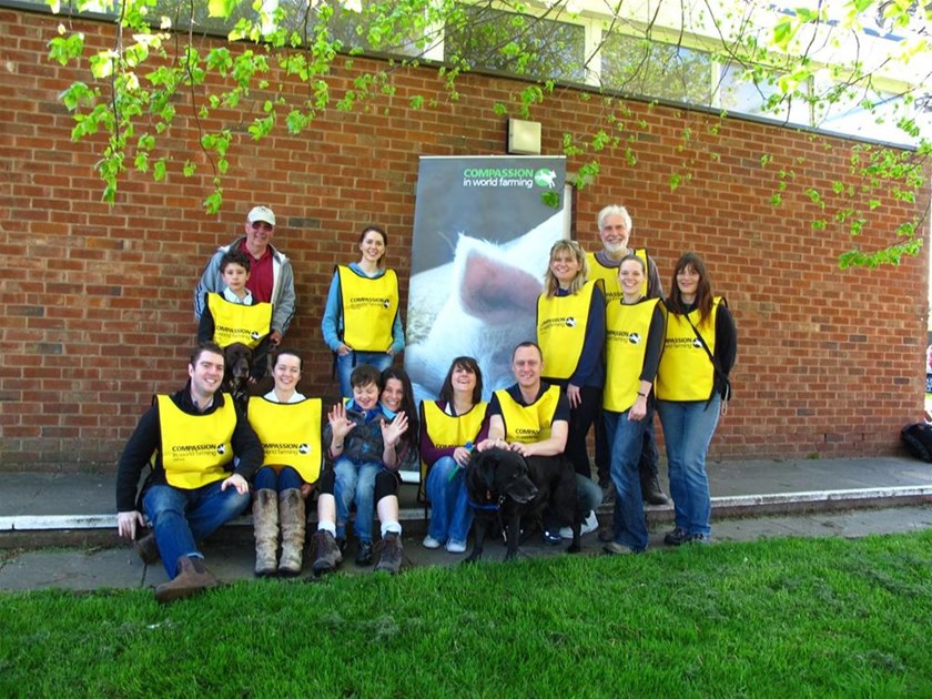 Bob Hodgson is fundraising for Compassion in World Farming