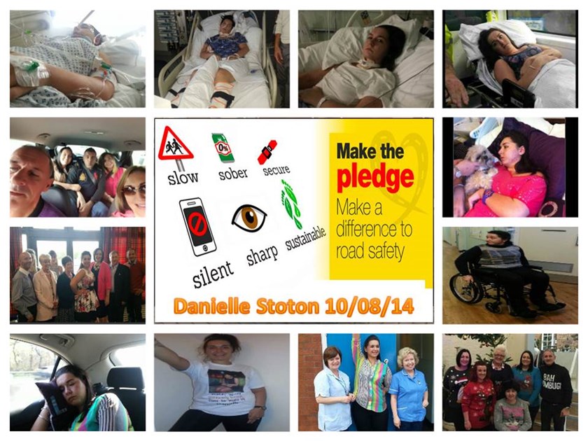 Michelle Stoton is fundraising for Brake, the road safety charity