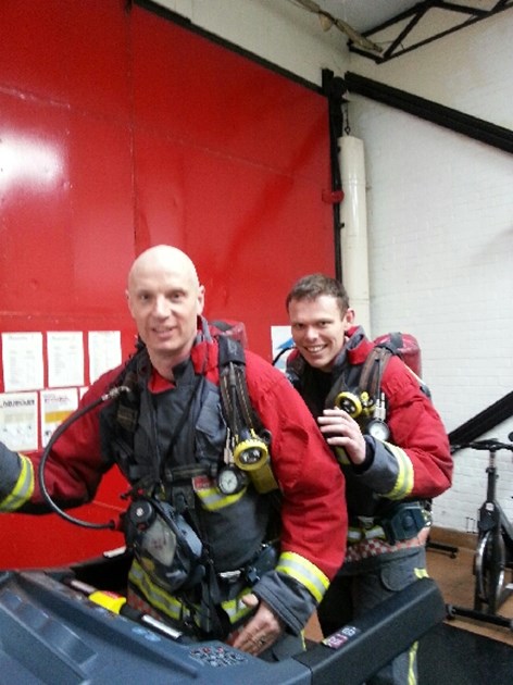 Russell Kay is fundraising for Fire Fighters Charity