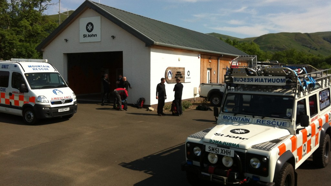 James Gilfillan is fundraising for St John Scotland