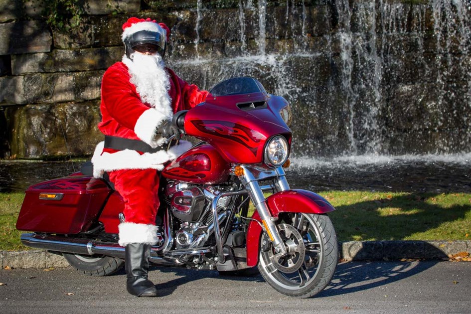 Big-Santa Ride is fundraising for Maggie's Centres