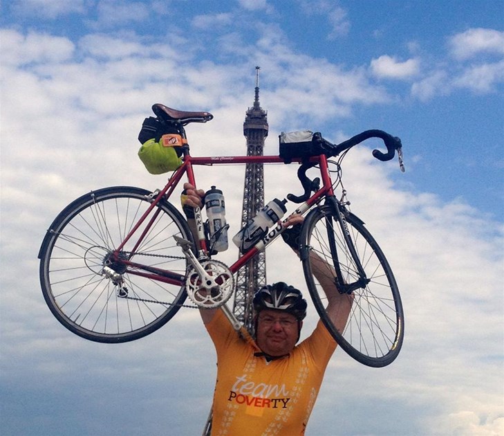 Mike Claridge is fundraising for Christian Aid